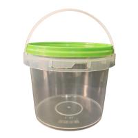 China Customize Your Packaging with 2L Round Plastic Buckets and Tamper Evident Handle for sale