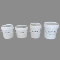 China Customize Your Packaging with 2L Round Plastic Buckets and Tamper Evident Handle for sale