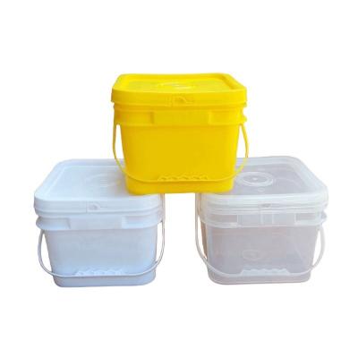 China GAP/ISO/FDA gecertificeerd 4L 5L 10L 15L 16L 18L 20L 25L voedselkwaliteit PP-plastic emmer Te koop