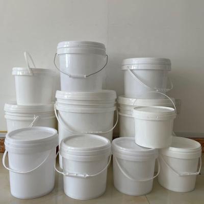 China Food Grade Plastic Pail for Popcorn Snacks Round and Square Shape Butter Container for sale