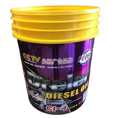 Cina Bottile di plastica da 20 litri con coperchi di sbuco e spessore personalizzato da 1,0 a 2,5 mm in vendita