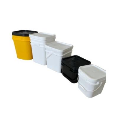 中国 5 ガロン 6 ガロン 7 ガロン 4 角プラスチックバケツ 販売のため