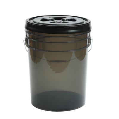 Cina Bottine di plastica stampate in gravura da 25 litri con coperchio durevole e personalizzabile in vendita