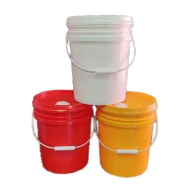 Cina Stampa a schermo di seta facile da aprire 5 galloni 6 galloni secchio di plastica con manico in vendita