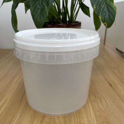 Cina Silk Screen/Trasferimento di calore/Improntazione IML secchio di plastica da 11L con coperchio secchi di polipropilene in vendita