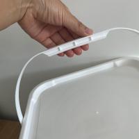 China 5L-20L Pail Square Plastic Bucket with Customized Printing and Polypropylene Material for sale