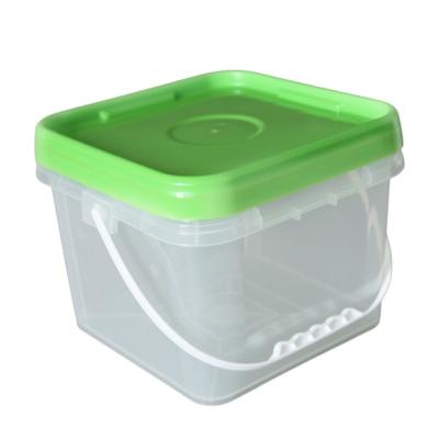 Cina Bottile di plastica stampato su misura per contenitore di stoccaggio di qualità alimentare in disegno bianco quadrato in vendita