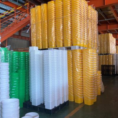 China 10 Liter Paint Bucket with Lid Resin Epoxy Plastic Bucket GAP/ISO/FDA Certified for sale