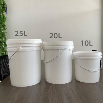 China 10 Liter Paint Bucket with Lid Resin Epoxy Plastic Bucket GAP/ISO/FDA Certified for sale