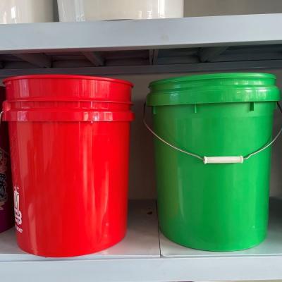 China 10 Liter Paint Bucket with Lid Resin Epoxy Plastic Bucket GAP/ISO/FDA Certified for sale