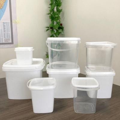 Cina Bottile di plastica con coperchi e manici 1L-5L Capacità Bottile di plastica 1,0-2,5 mm Spessore in vendita