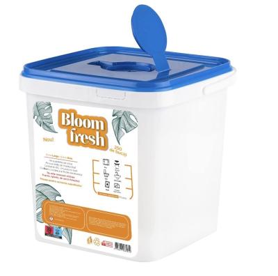 China 1.0 to 2.5 MM Thickness 10L Square Plastic Bucket Storage Container Bucket for Storage for sale