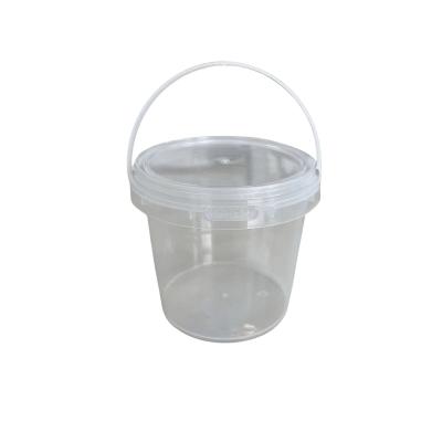China 200 ml 350 ml 500 ml 750 ml recipiente de embalagem redonda de plástico personalizado para o seu à venda