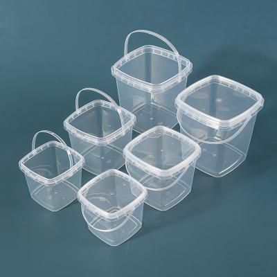 Cina 1L 2L 3L 4L 5L Scafo di plastica forno a microonde contenitore di popcorn di qualità alimentare in vendita