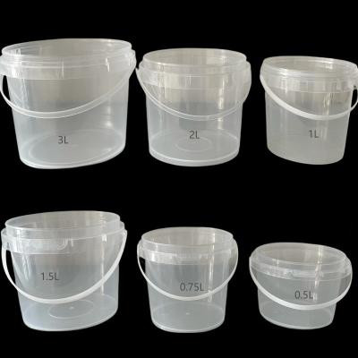Cina Riciclare Custom 1 -25 litri Contenitore di imballaggio rotondo con spessore del coperchio da 1,0 a 2,5 mm in vendita