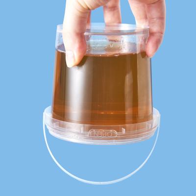 China Food Grade Plastic Packing Container Bucket With Lid for Tool Storage Needs for sale