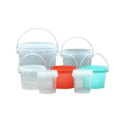 Cina Contenitore di ciambelle trasparente con coperchio e manico 200 ml 300 ml 500 ml 750 ml 1L 2L 3L in vendita