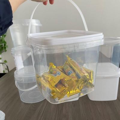 Cina 1.0-2.5 MM Spessore Jumbo Buckets con accessori maniglia coperchio Fatto in vasche di plastica in vendita