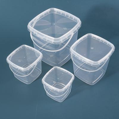 Cina 1.0-2.5 MM Spessore Jumbo Buckets con accessori maniglia coperchio Fatto in vasche di plastica in vendita