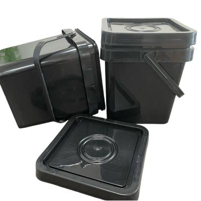 Cina Bottile di plastica da 5 litri quadrati personalizzabile e riciclabile per l'imballaggio dei semi in vendita