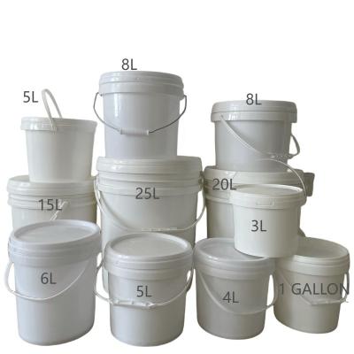 Cina Contenitori vasche rotonde secchio alimentare con coperchio e campione gratuito offerto in vendita