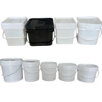 China 20L Square Plastic Container with GAP/ISO/FDA Certification and Customizable Design for sale