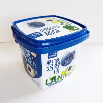 China Tamper Proof Sauce Container Food Bucket with Lid The Perfect Eco-Friendly Solution for sale