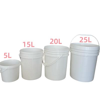 Cina 10L 15L 18L 20L 25L secchio di plastica in PP con coperchio di sbuco certificato da GAP/ISO/FDA colore rosso in vendita