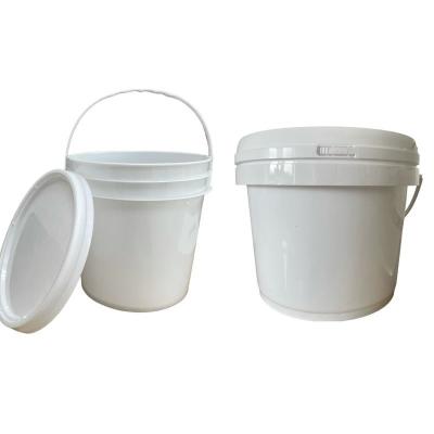 Cina Barattolo di vernice in plastica nera con coperchio 5L 8L 10L 15L Durable e certificato GAP/ISO/FDA in vendita