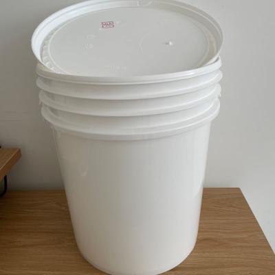 Cina 1.0 a 2.5 mm Spessore 5 galloni secchio con coperchio e metodo di stampa a schermo di seta in vendita