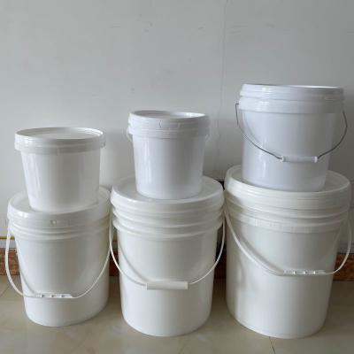 China Directory Sale 1.0-2.5 MM Thickness Round 5L 6L 8L 10L PP Plastic Bucket with Cover for sale