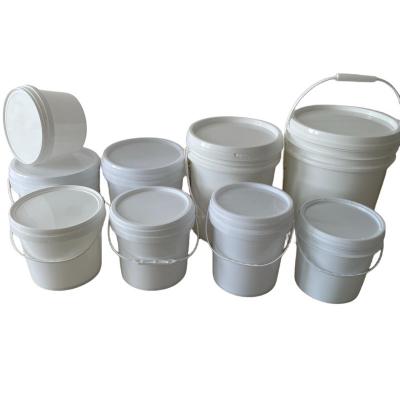 China Directory Sale 1.0-2.5 MM Thickness Round 5L 6L 8L 10L PP Plastic Bucket with Cover for sale