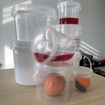 Cina Contenitore di plastica rotondo con coperchio a tenuta stagna e materiale HDPE in vendita
