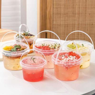China 1.0 to 2.5 MM Thickness Sweet Drink Container Food Bucket with GAP/ISO/FDA Validation for sale