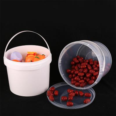 China 1.0 to 2.5 MM Thickness Sweet Drink Container Food Bucket with GAP/ISO/FDA Validation for sale