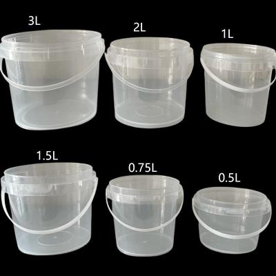 Cina Bottile di plastica in polipropilene da 1,0 a 2,5 mm con coperchio stampato in vendita