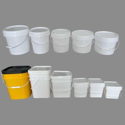 Cina Bottile di plastica rotondo 1L-25L personalizzato con stampa IML e stampa di trasferimento di calore in vendita