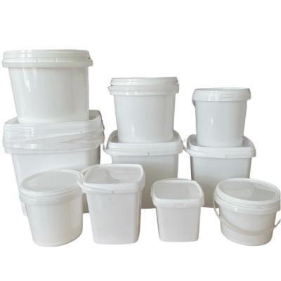 China 1 Liter Round Bucket Customize Your Food Container with 1.0-2.5 MM Thickness for sale