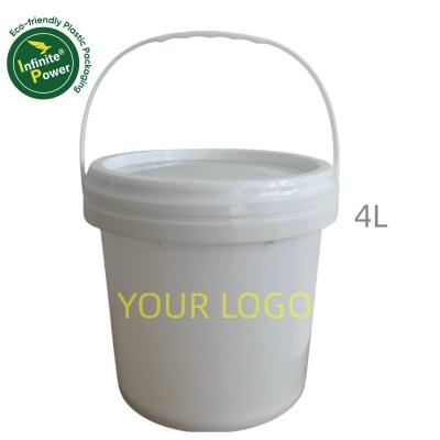 China Food Grade Yogurt Cheese Bucket with Lid Snack-Friendly and Customizable Option for sale