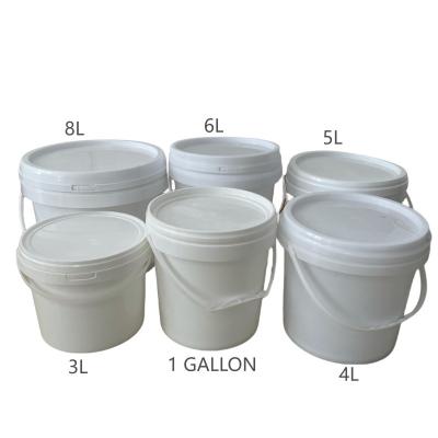Cina 4L 5L 6L secchio con spessore del coperchio da 1,0 a 2,5 mm Sicurezza e durata degli alimenti garantiti in vendita
