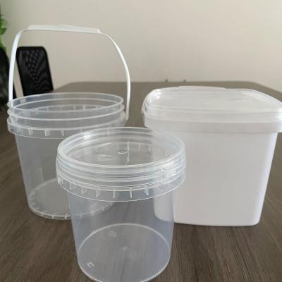 Cina 4L 5L 6L secchio con spessore del coperchio da 1,0 a 2,5 mm Sicurezza e durata degli alimenti garantiti in vendita