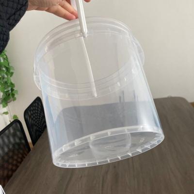 Cina Bottile di formaggio di plastica trasparente con coperchio e manico 2 litri di capacità 1,0-2,5 mm di spessore in vendita