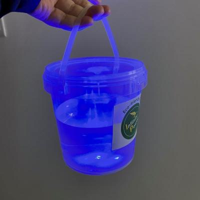 China Durable HDPE Bar Drink Bucket with Glow Feature Keep Your Drinks Chilled for sale