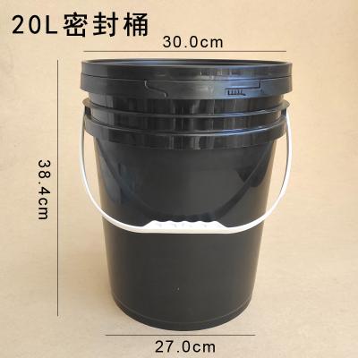 Cina 5L 10L 20L secchio di plastica con coperchio ugello materiale HDPE personalizzare in vendita