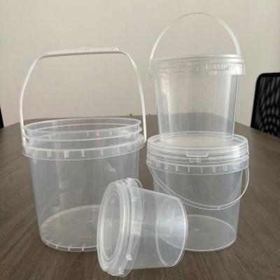 Cina Silk Screen/Heat Transfer/IML Printing Contenitore in PP Plastico Round Bucket per personalizzazione in vendita