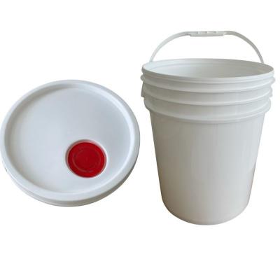 Cina 5 Gal Pelle di plastica alimentare con maniglia di metallo in vendita