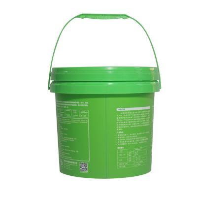 China Balde de plástico redondo de qualidade industrial com material ecológico e opções de impressão à venda