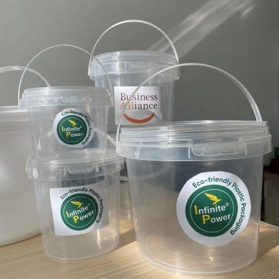 Cina Contenitore di plastica trasparente con coperchio anti-manipolazione in vendita
