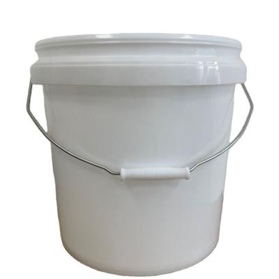 China 1.0 a 2.5 mm Espessura 20 litros Balde de plástico para pintura Baldes resistentes Cobertura e alça à venda