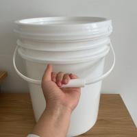 China Silk Screen Printing 10L Plastic Pail with Lid Drink Packaging for sale